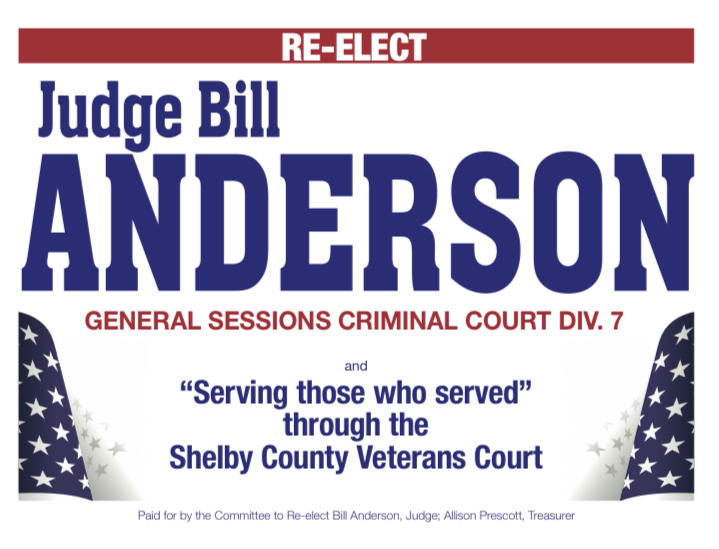 Let's rally for Re-elect Judge Bill Anderson Division 7 | Rally.org